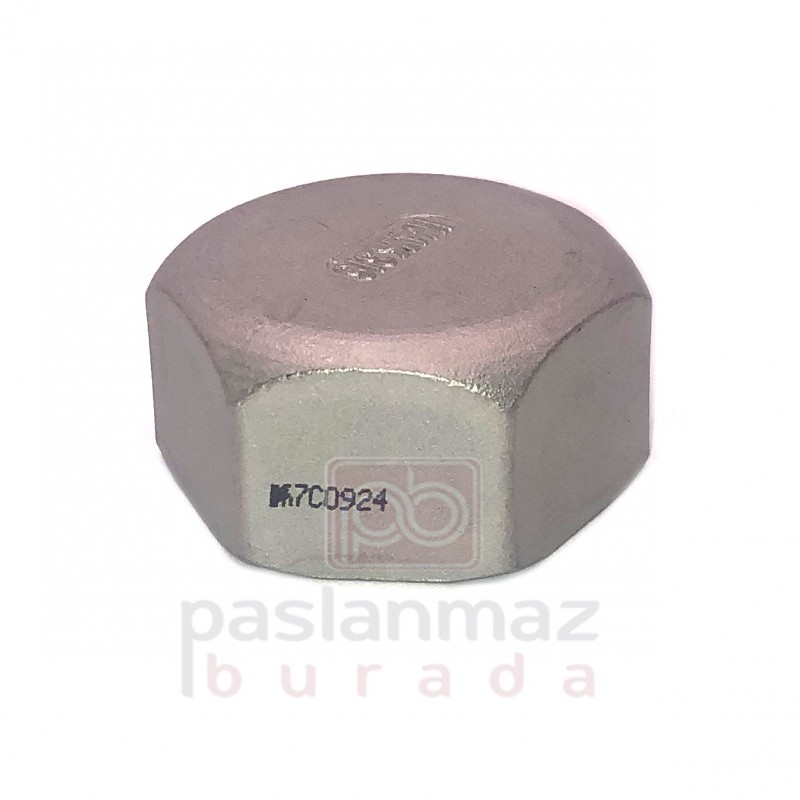 Stainless Steel Threaded Cap - KMP-DK